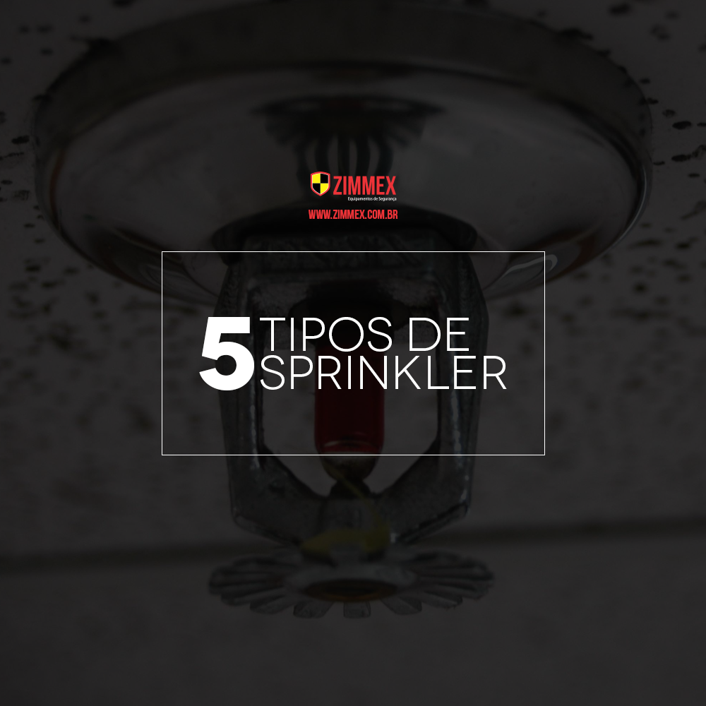 5 tipos de sprinkler
