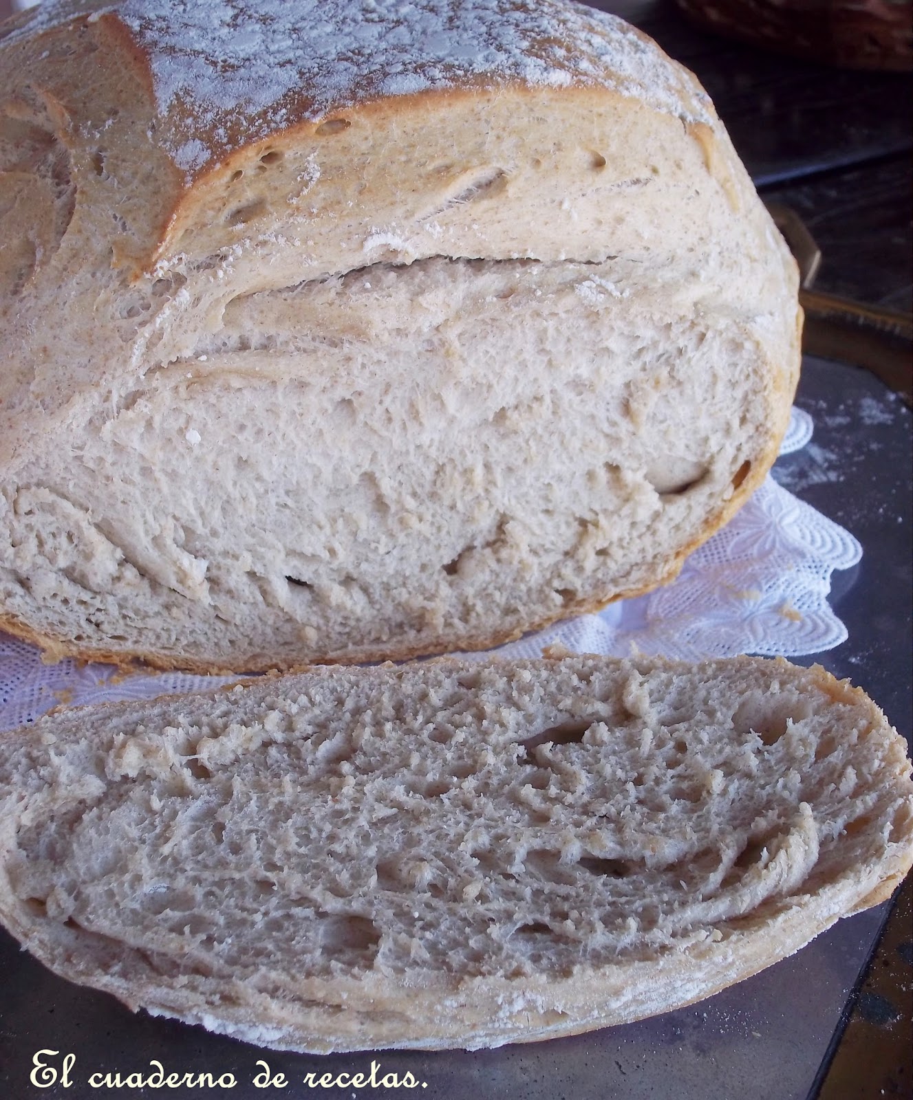 El cuaderno de recetas