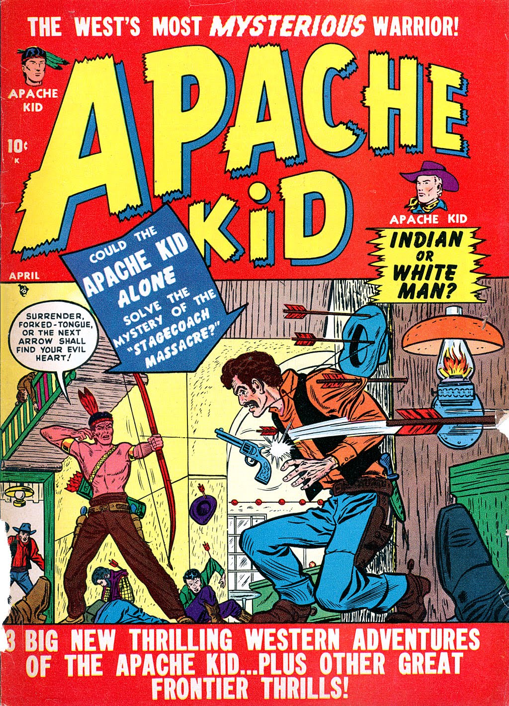 Western Comics Chejov: Apache Kid Nº 004