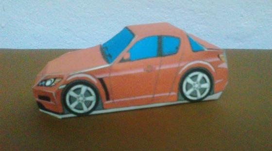 Brunei RE Club: Paper Craft RX-8