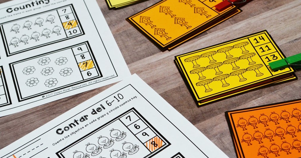 Creative Ways How to Use Math Clip Cards - Down River Resources | Your ...