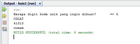 Program Menghasilkan Kode Unik (ASCII) pada Java | Belajar Java