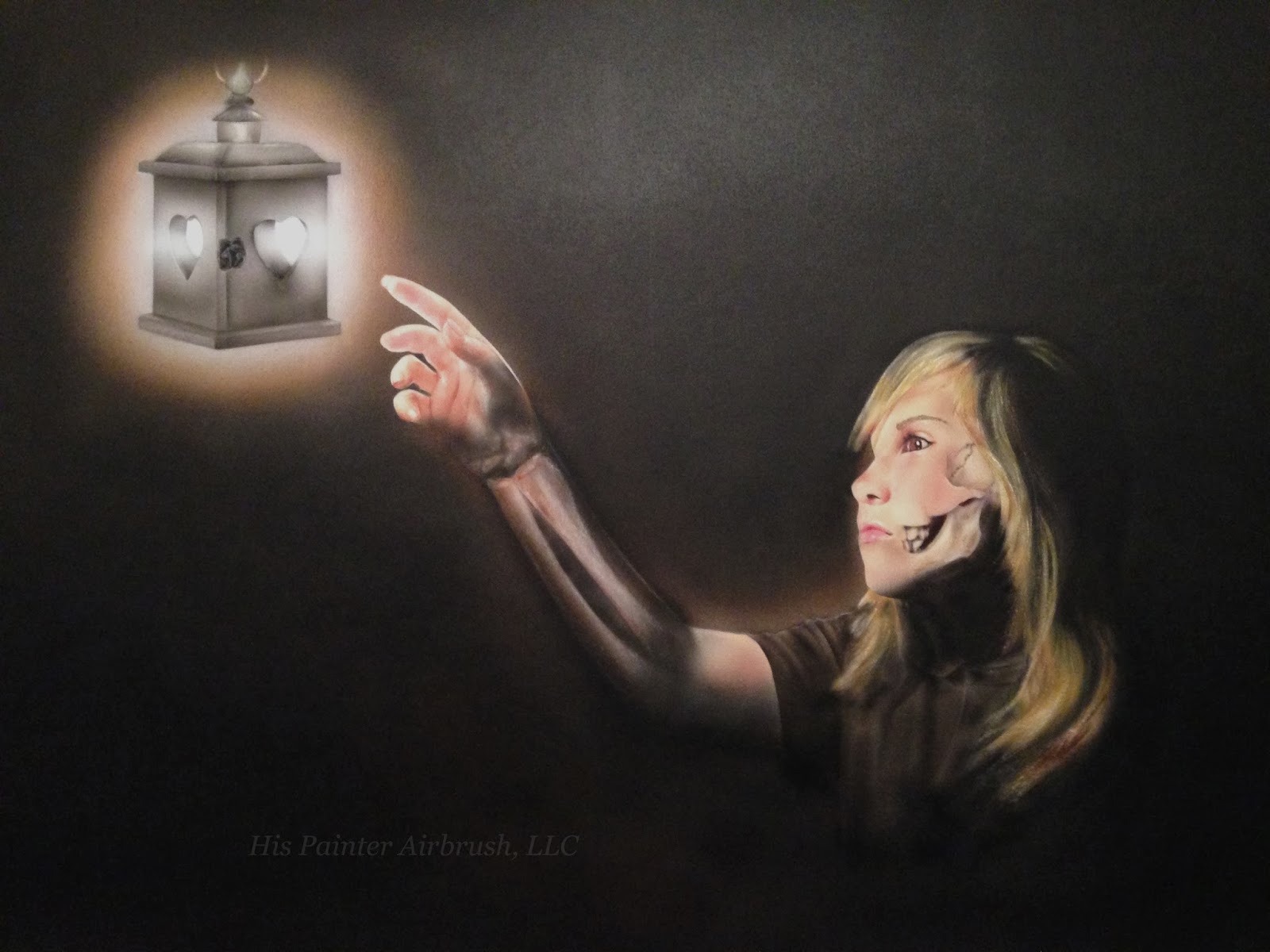 Art View from His Painter: Light Overcomes Darkness