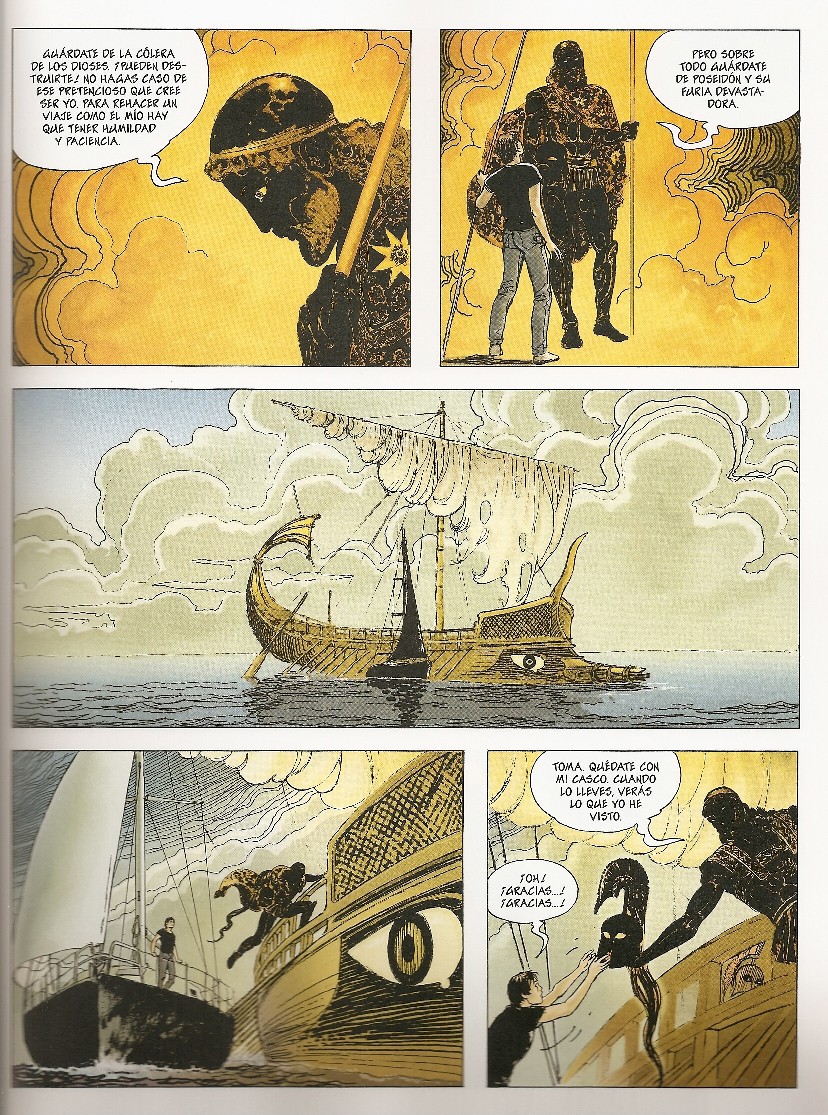 La Odisea de los Dioses: LA ODISEA, EL COMIC