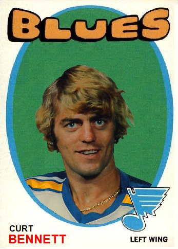 JOHNGY'S BEAT: Cards That Never Were: Curt Bennett 1971-72 & 1980-81 Topps