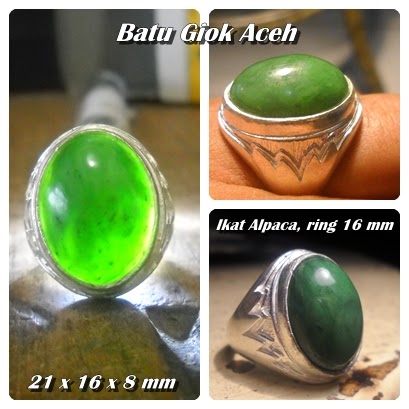 Pesona Batu Akik: AKA28-SOLD- Batu Giok Aceh