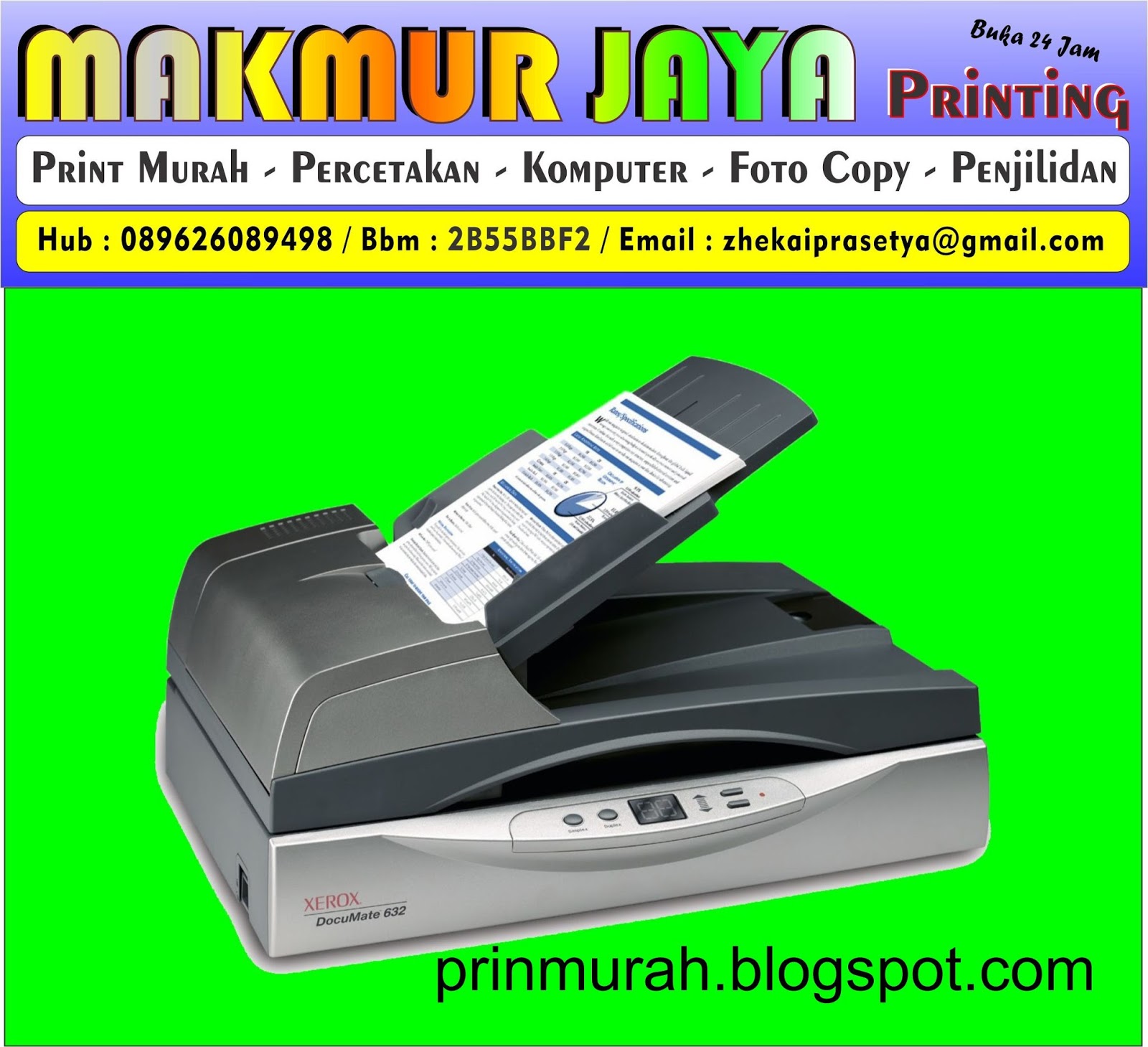 TEMPAT SCAN DOKUMEN MURAH DI JAKARTA - BUKA 24 JAM | MAKMUR JAYA PRINTING