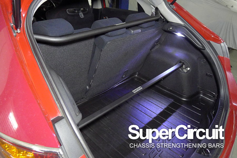 SUPERCIRCUIT CHASSIS STRENGTHENING BARS: Honda Civic FN2 Type-R (FN2R ...