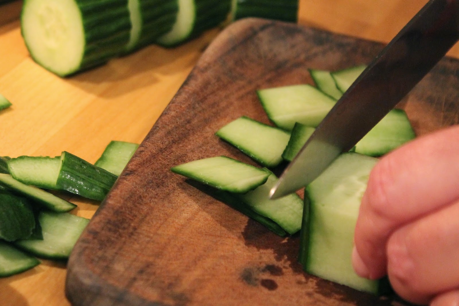 Thinking About Home: Savoring Summer {Week 12 ~ Cucumber-Dill Squares}