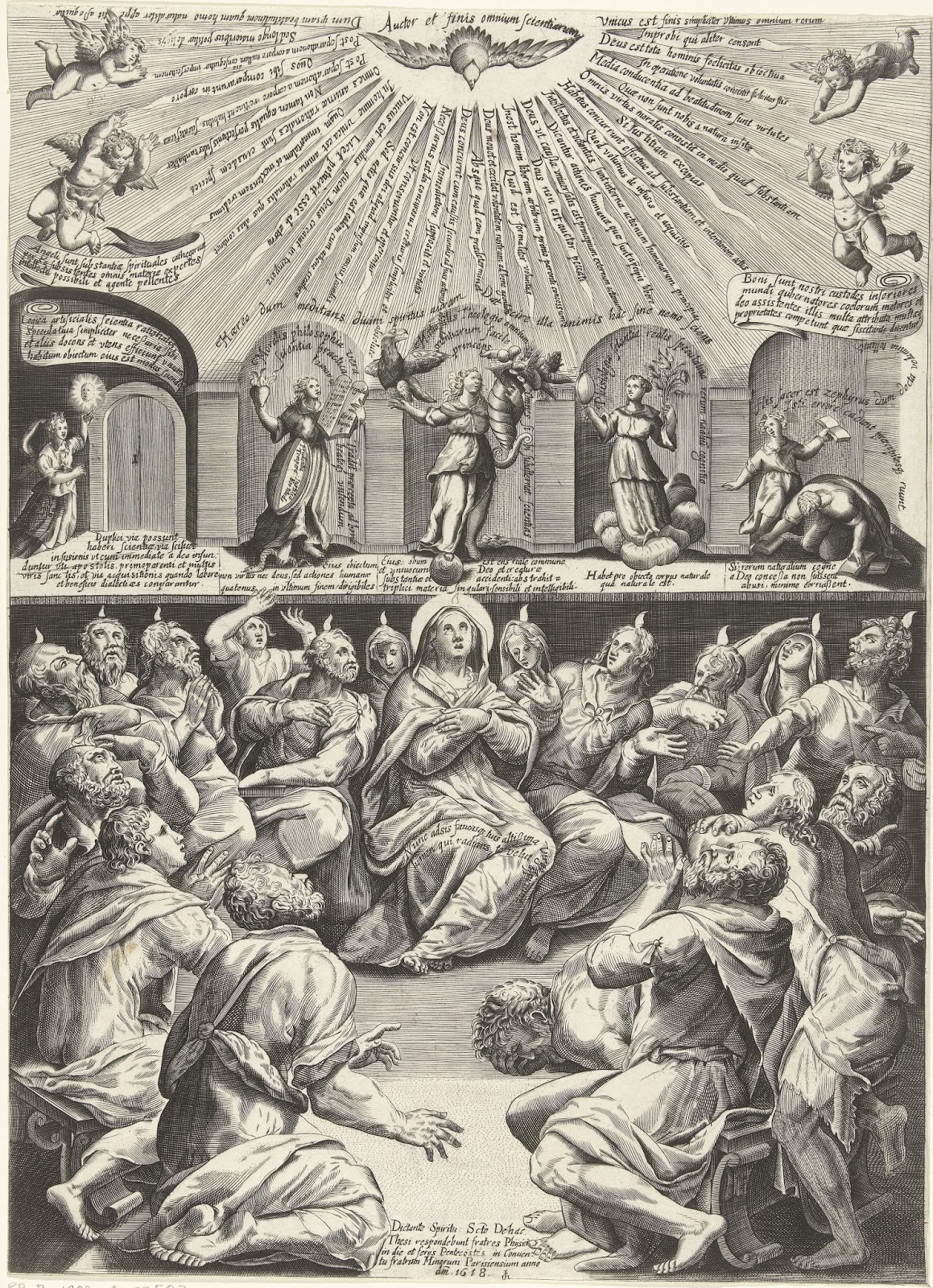 Jacob van der Heyden: Pentecost (1618)