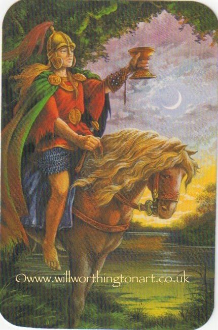 Druid Craft Tarot: Prince of Cups