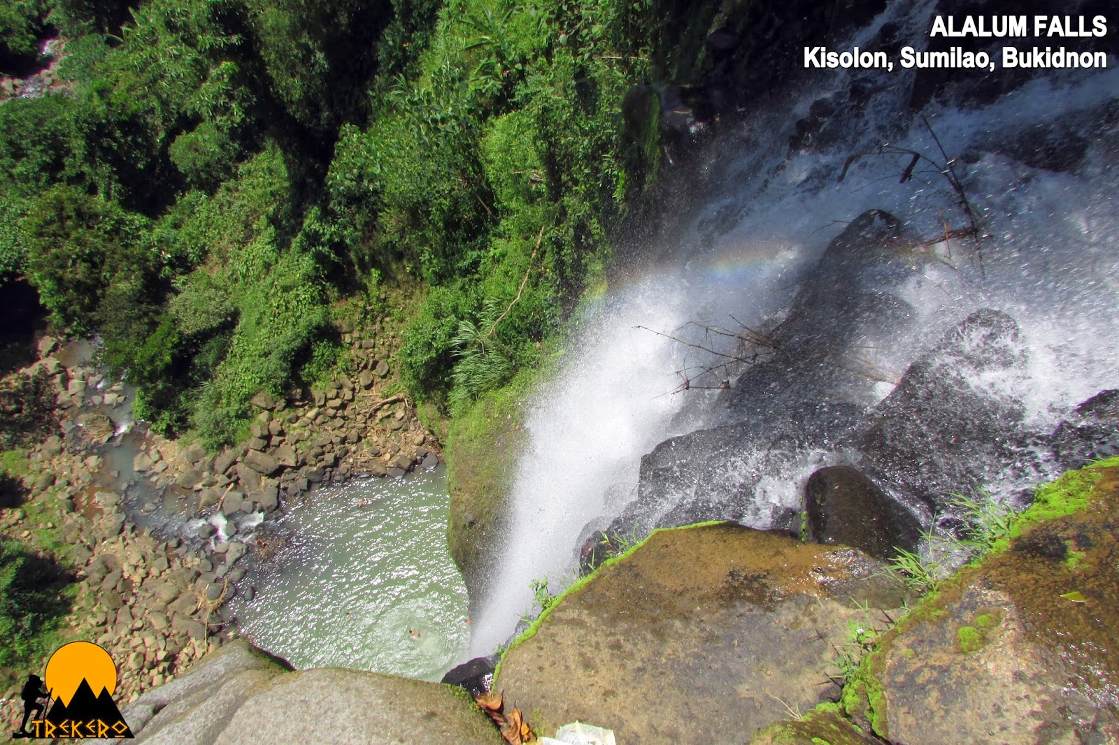 TREKERO: ALALUM FALLS: A BUKIDNON'S TOURIST SPOT ALONG THE HIGHWAY