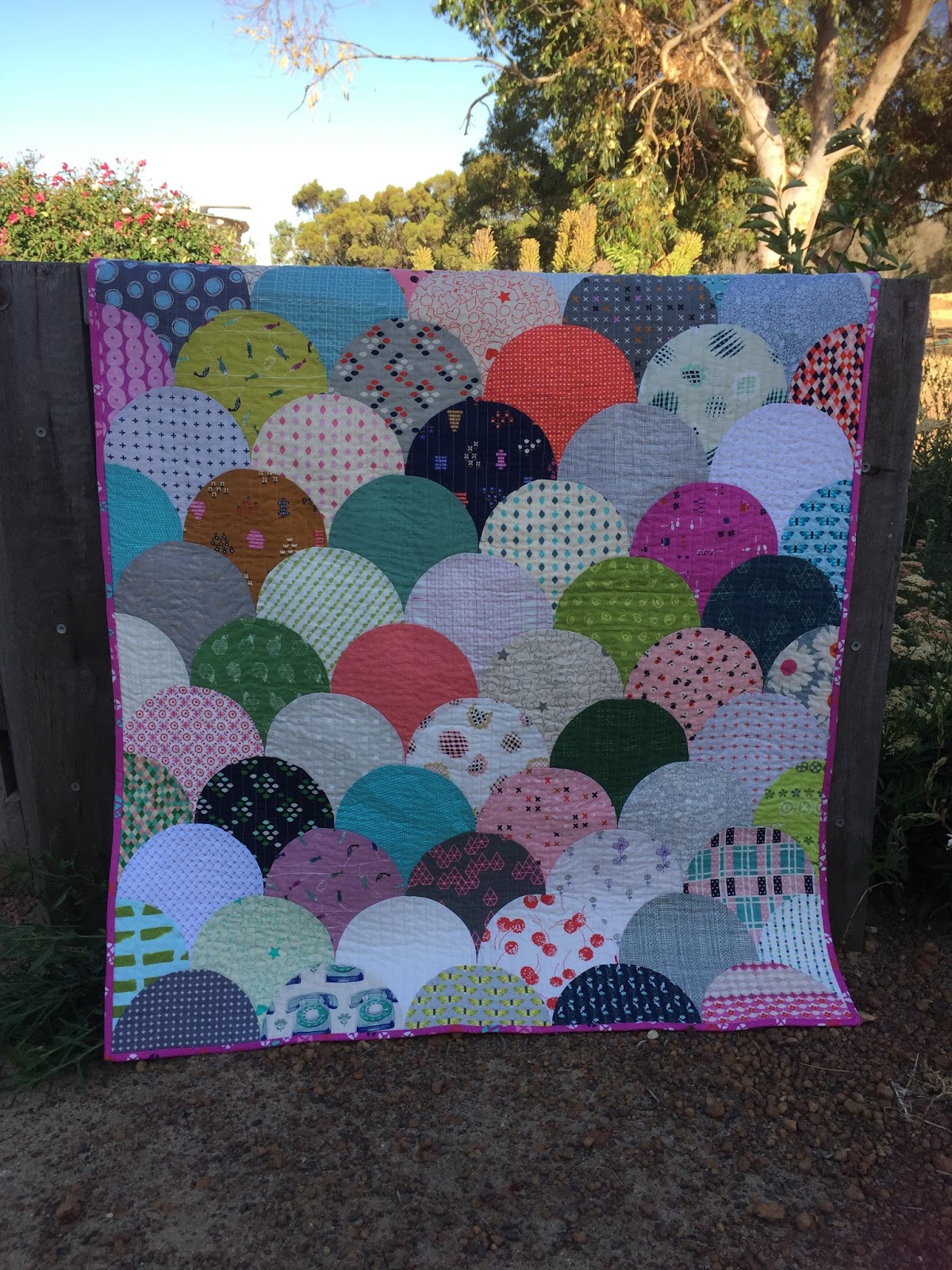 Kate Henderson Quilts: Glam Clam Quilt