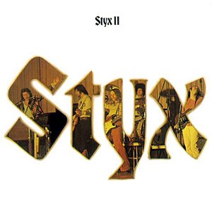 Blogonomicon: Comparison of Styx album covers - the Wooden Nickel era