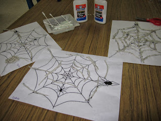 Preschool For Rookies: Spider Web Science Craft