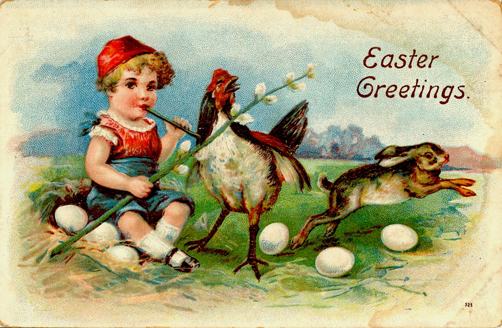 Darkness Visible: Freaky Easter Cards: Bizarro Victorian Holiday ...