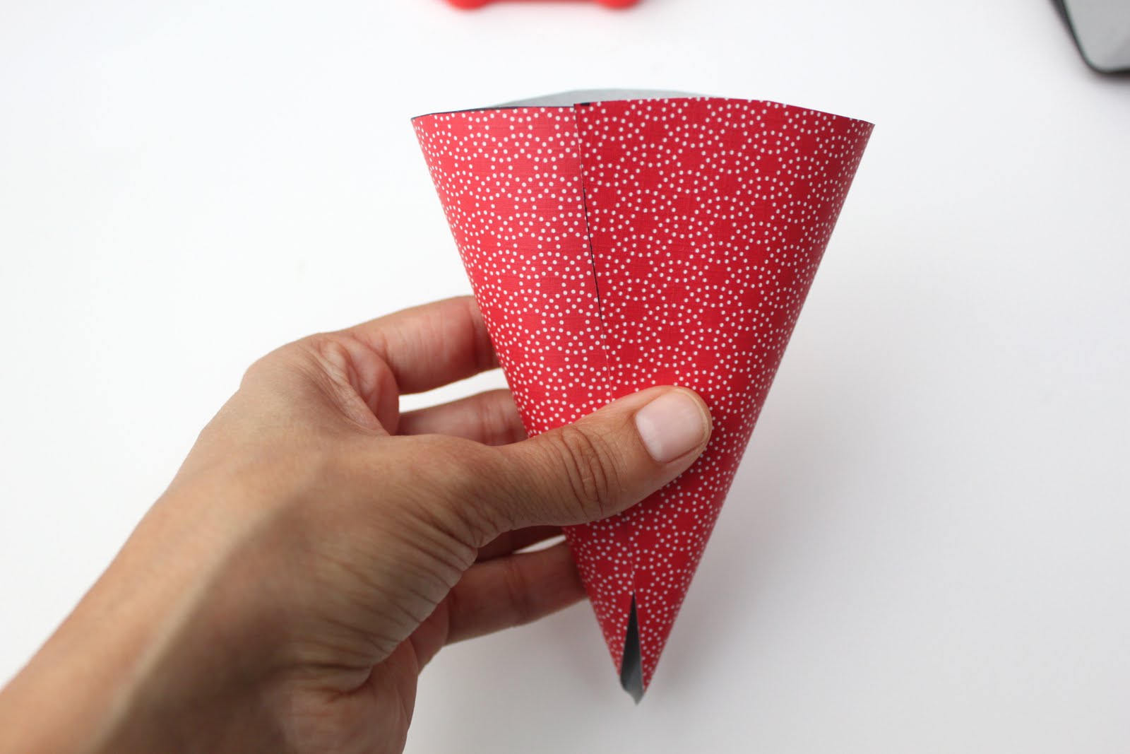 Paper Popcorn Cone Template