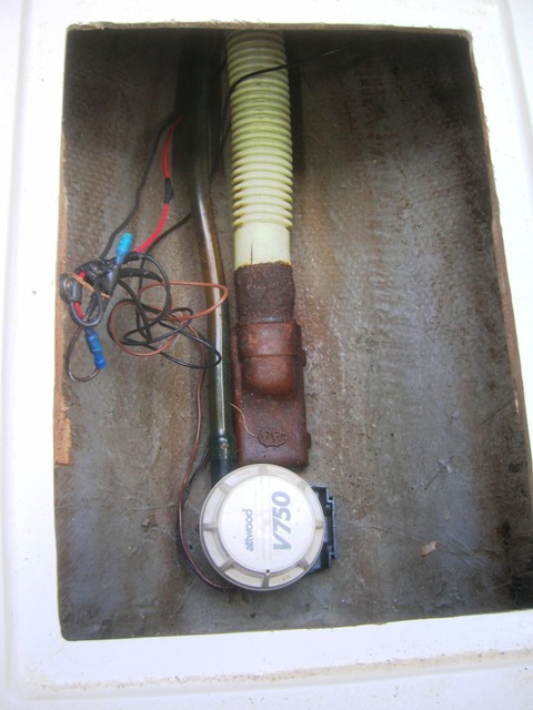 Ericson 25, Oystercatcher: Plumbing, Bilge, Part 4: Strum Box ...