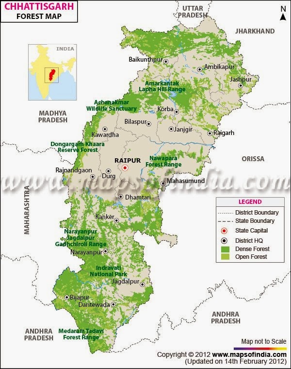 Chhattisgarh : Exp CG: Chhattisgarh National park and wildlife Sanctuary