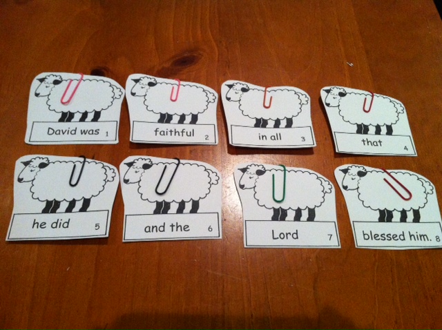Creative-Christian: David the Shepherd boy - Kids church activities
