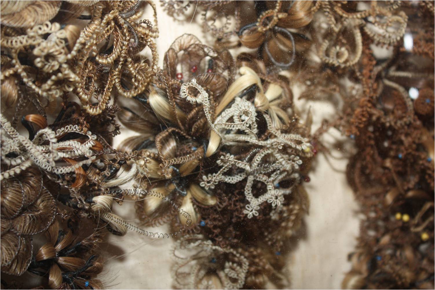Prairie Trails Museum: Hair Wreath