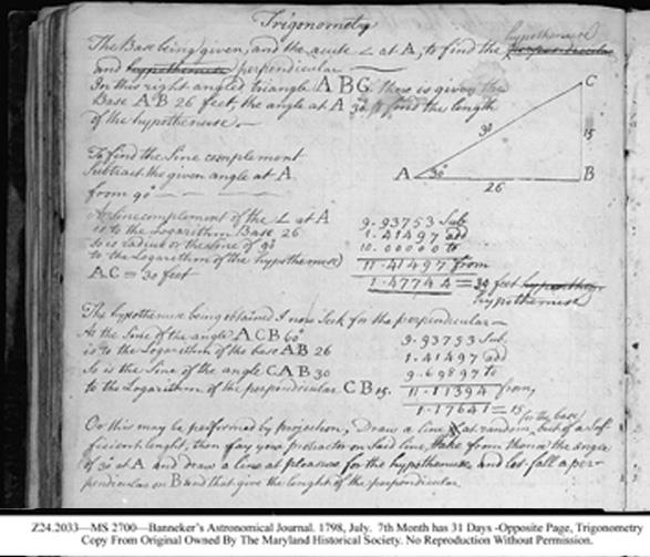 BENJAMIN BANNEKER: THE BLACK MAN WHO SURVEYED THE 10 MILE SQUARE LAND ...