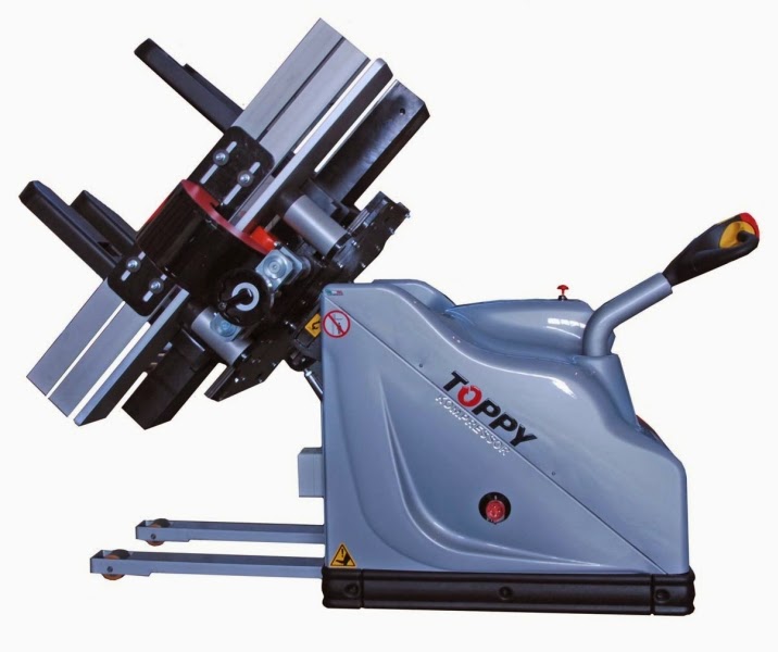 Toppy Srl: Toppy New Kompressor - movable pile turner for thin paper