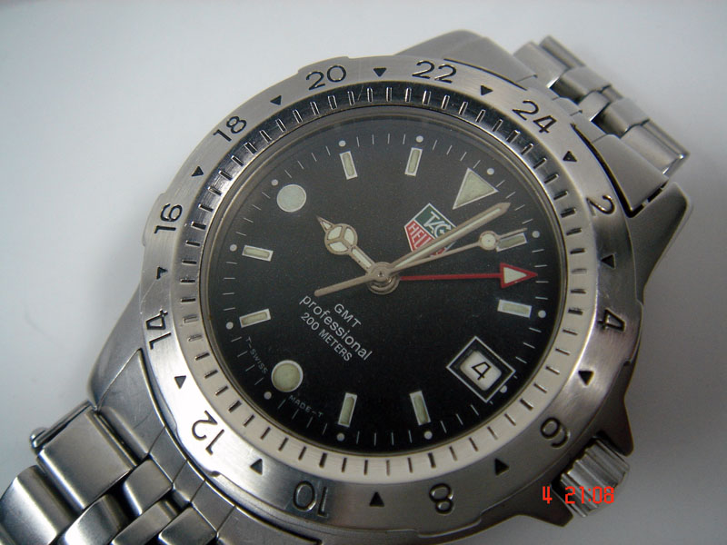 JAM - VINTAGE: TAG HEUER GMT QUARTZ (SOLD)