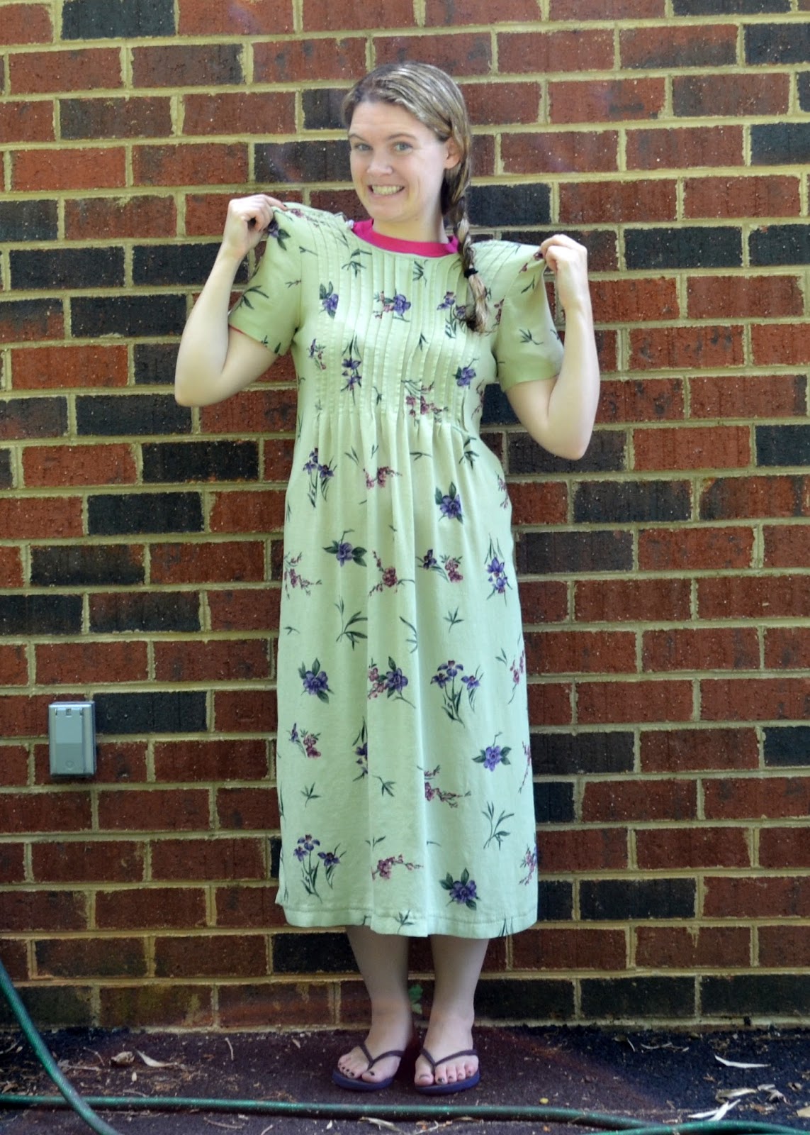 Refashion Co-op: Normal Dress to Ruffled Bliss
