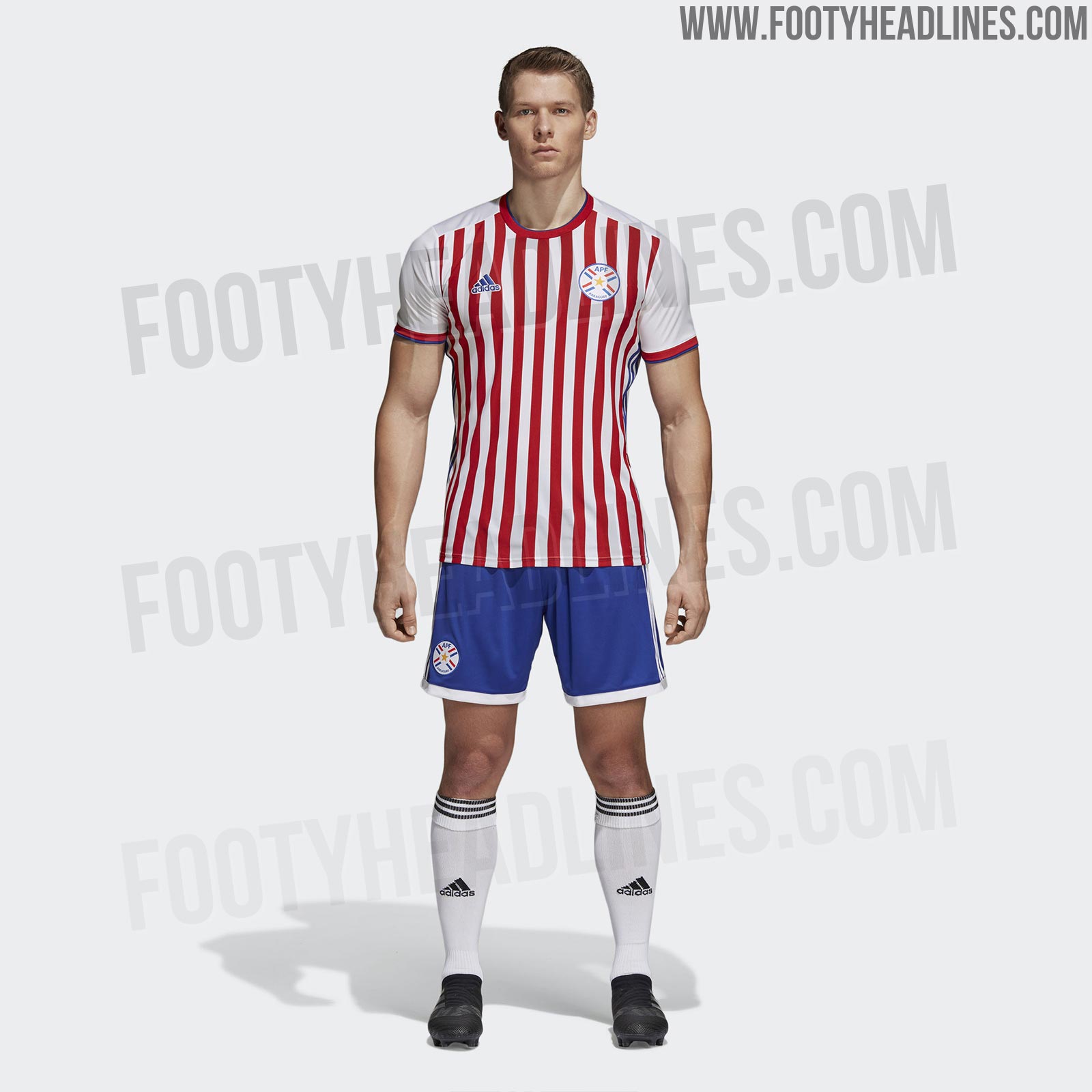 Adidas Paraguay 2018 Home Kit Released - Footy Headlines