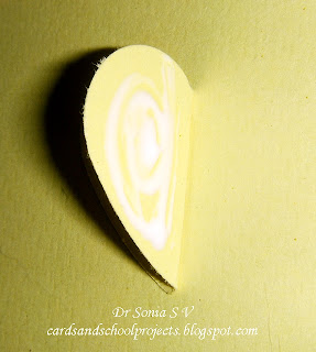 Cards ,Crafts ,Kids Projects: Flat Folding Heart Punch Flower Tutorial