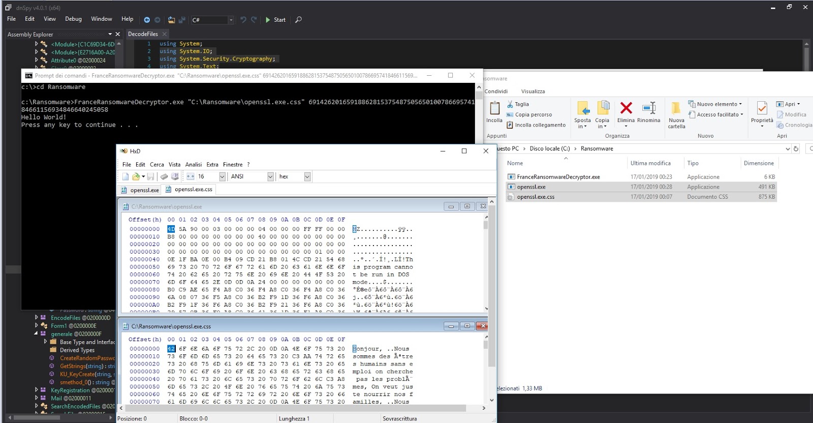 RE Solver - Malware, ransomware analysis and a lot of fun with reverse ...