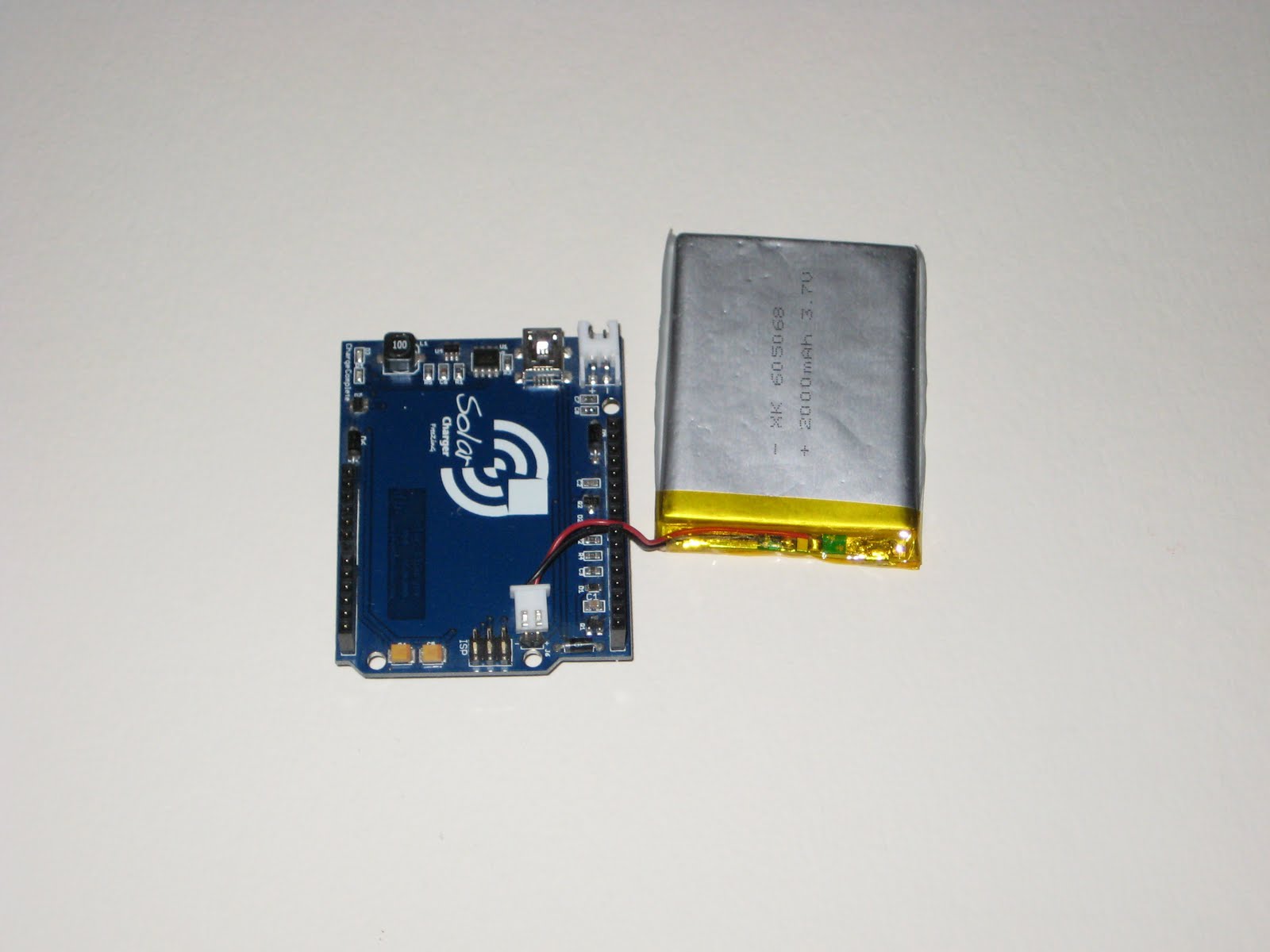 Wise time with Arduino: Rechargeable battery shields for Arduino - a ...