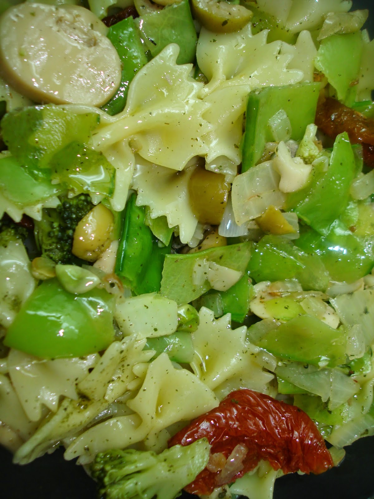 Doce Lar: Salada Refogada - ficou uma delícia e foi fácil de fazer!