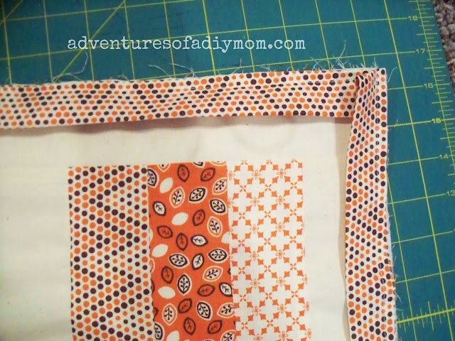 How to Make a Table Runner with Fabric Flowers - Adventures of a DIY Mom