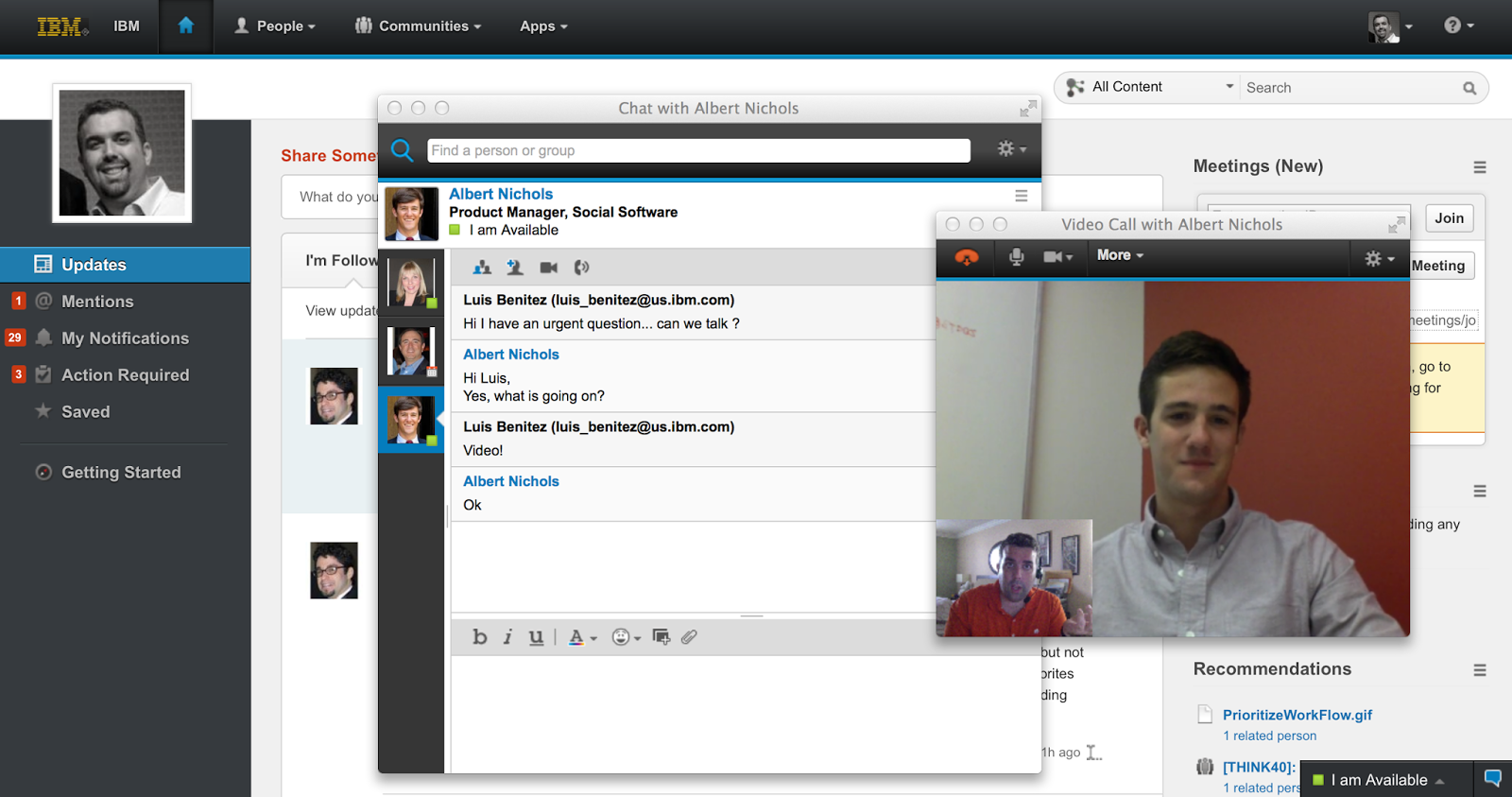 Socialize Me: IBM Connections in Cloud Now Features Real-Time Audio and ...