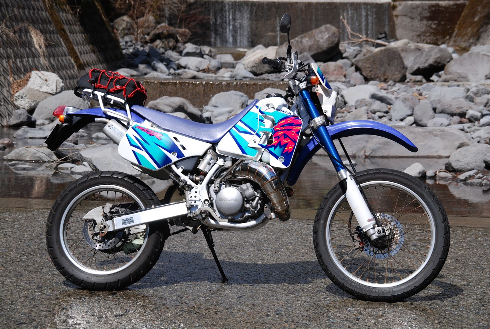 blueskyfuji: スズキ TF125はたぶん最強の廃道探検隊！ 7時間試乗