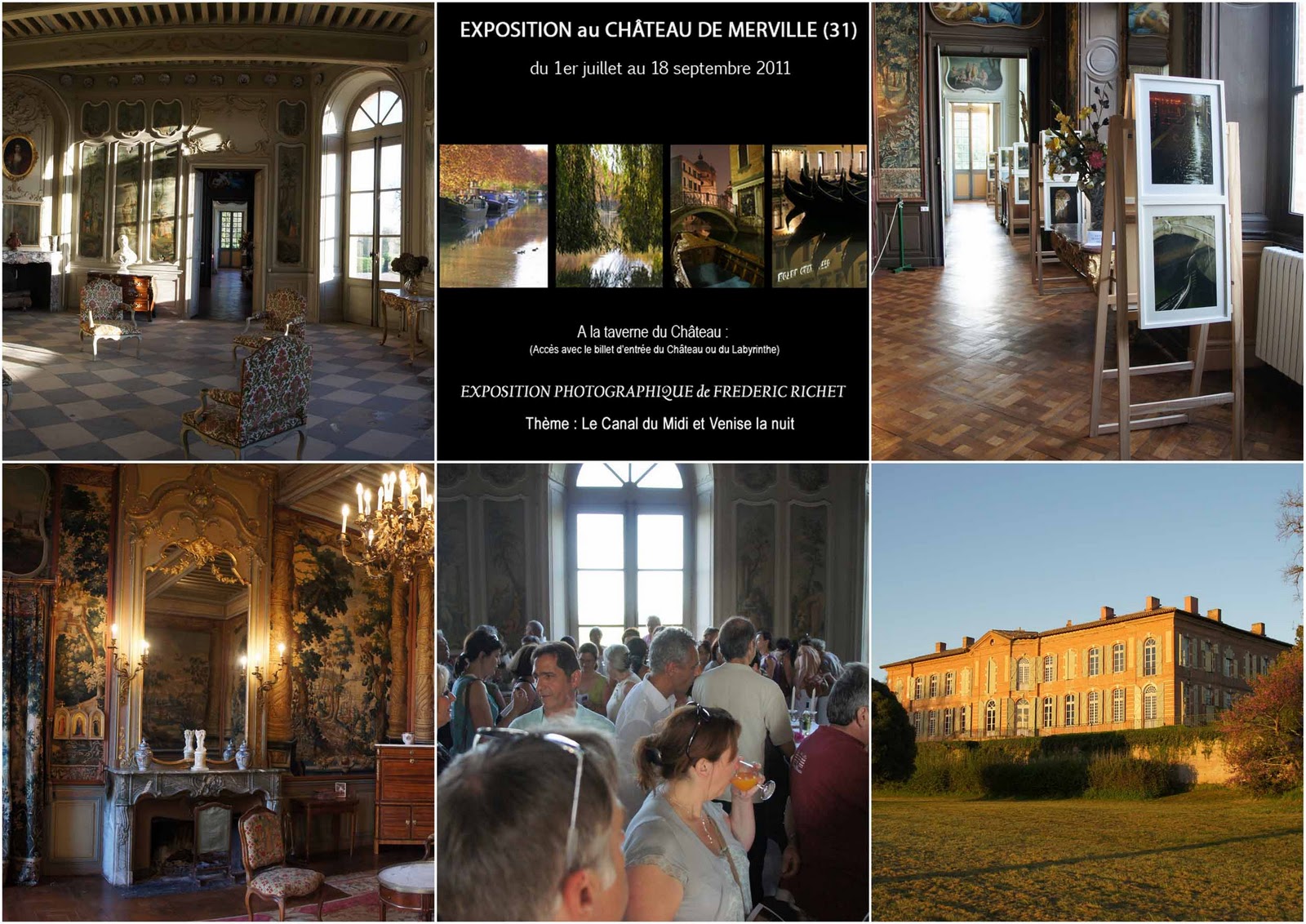 PROMENADE...: Expositions de Frédéric Richet dans les châteaux à ...