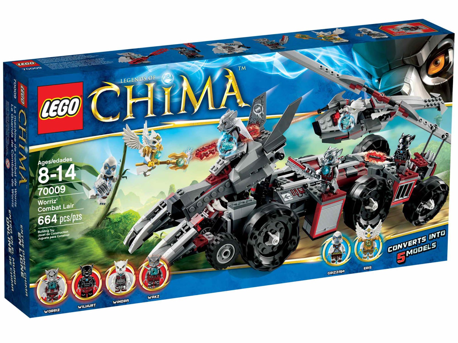 Unofficial Blog About Lego Legend Of Chima Lego Chima 70009 Worrizs Combat Lair