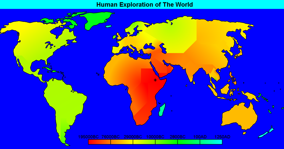 Human Exploration Map