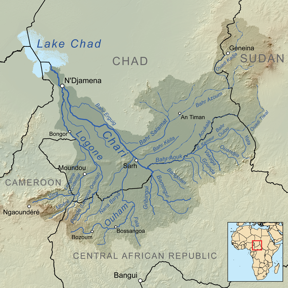 Integrated water resources management in Africa: Inflows into lake Chad