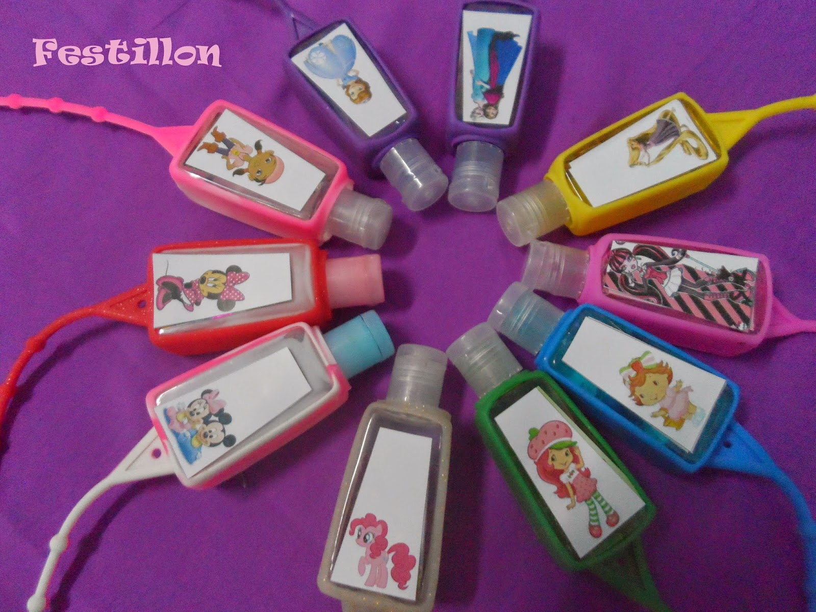 Alcohol en gel o cremitas personalizadas(souvenirs)