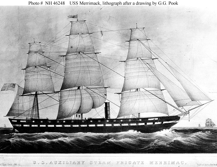 Civil War Navy Sesquicentennial: The Steam Screw Frigates