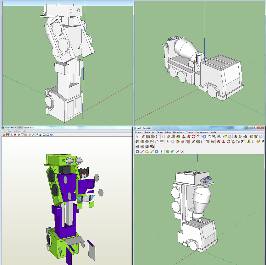 rexxkentrixpapercraft: Seele papercraft