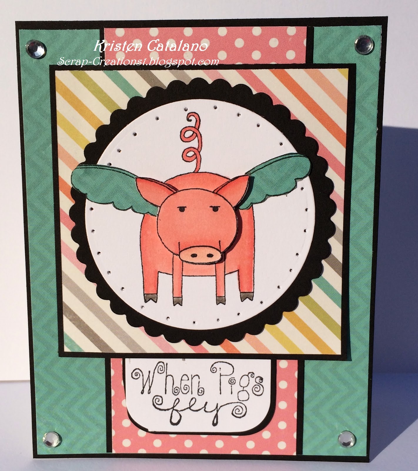 Scrap-Creations: When Pigs Fly!