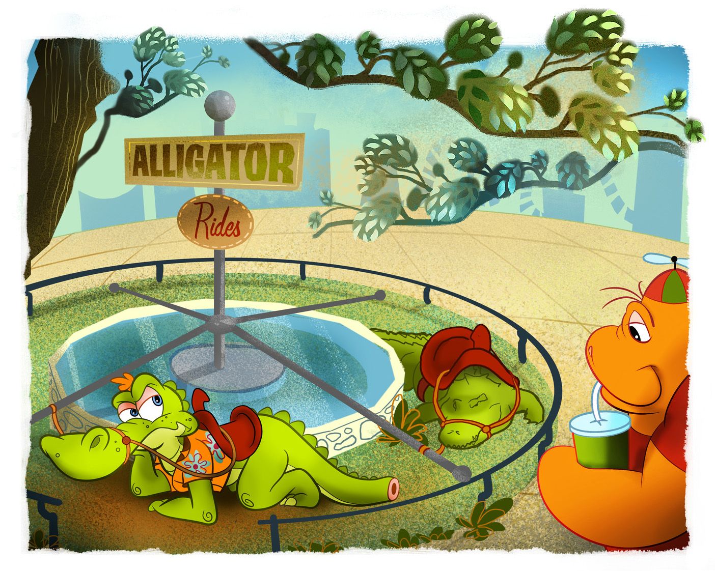 Crackerland - Official Blog: Crackerland's version of a pony ride!