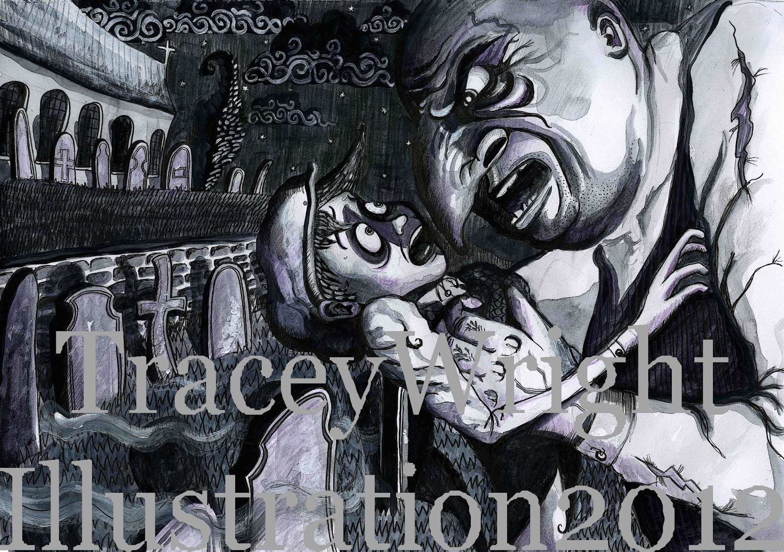 Tracey Wright Illustration: 'Great Expectations' Artwork 2