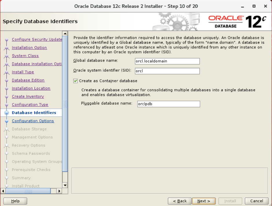 How to install and configure Oracle Database 12.2.0.1 on OEL 7.5 server