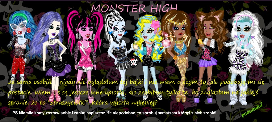 Gwiazdy-MovieStar: Monster High na MSP ,,Je" , ,,Je"...