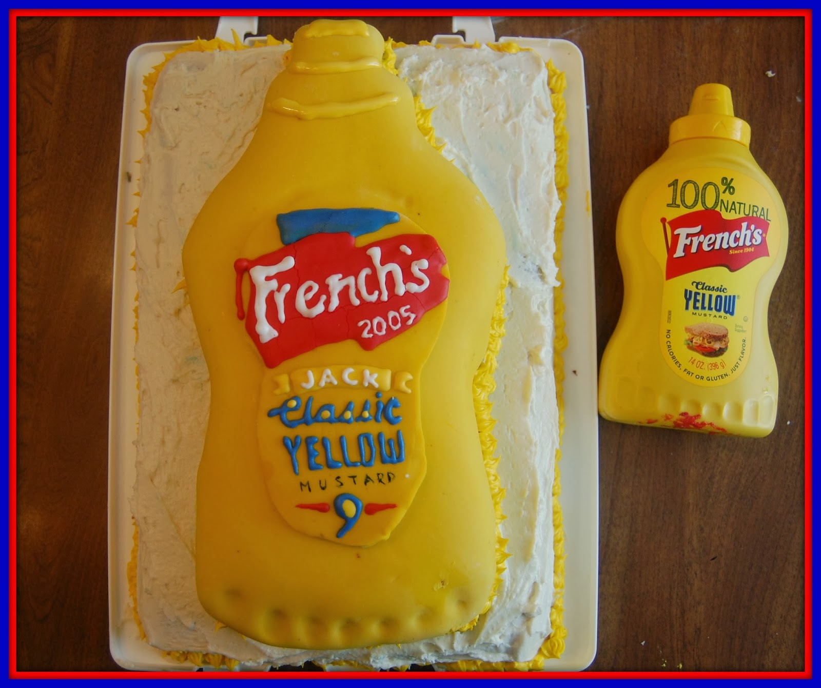 a very mustardy birthday